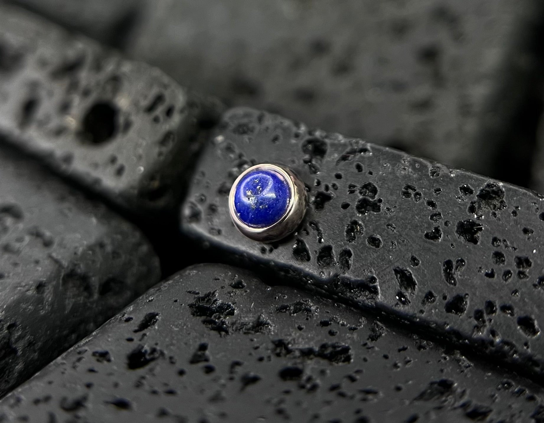 Dusk Lapis Lazuli Bezel – EM Jewelry